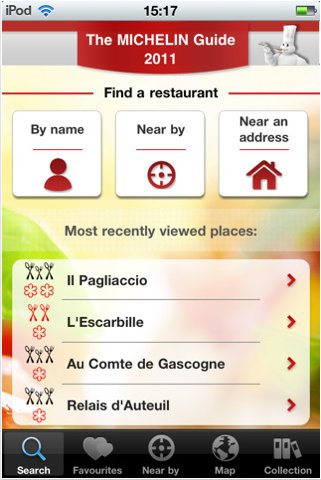 MOBILGOURMET MED MICHELIN APP - ELEKTRONISTA